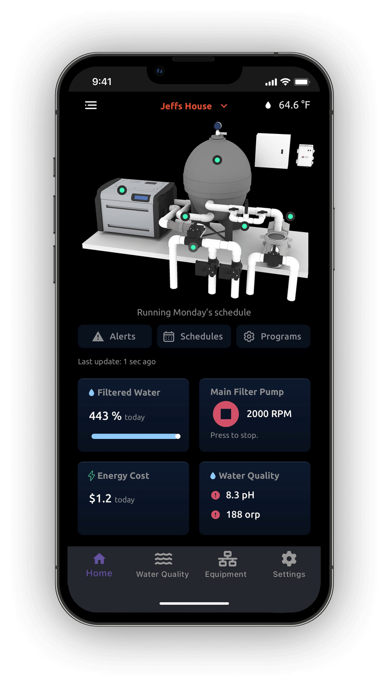 Meet the Clyr Controller | Effortlessly manage your pool and wallet